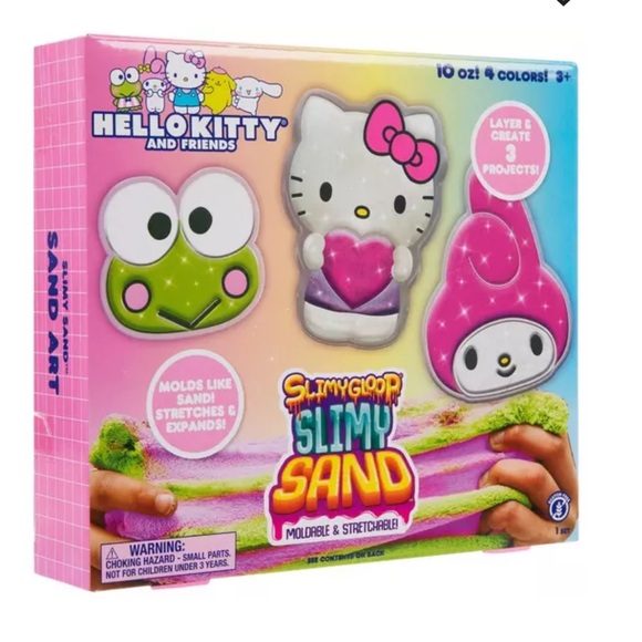 Sanrio | Toys | Slimy Sand Hello Kitty And Friends Sand Art | Poshmark